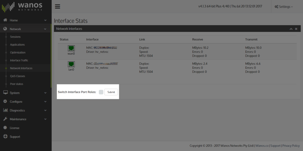 Peer Down - Wan Optimization Software